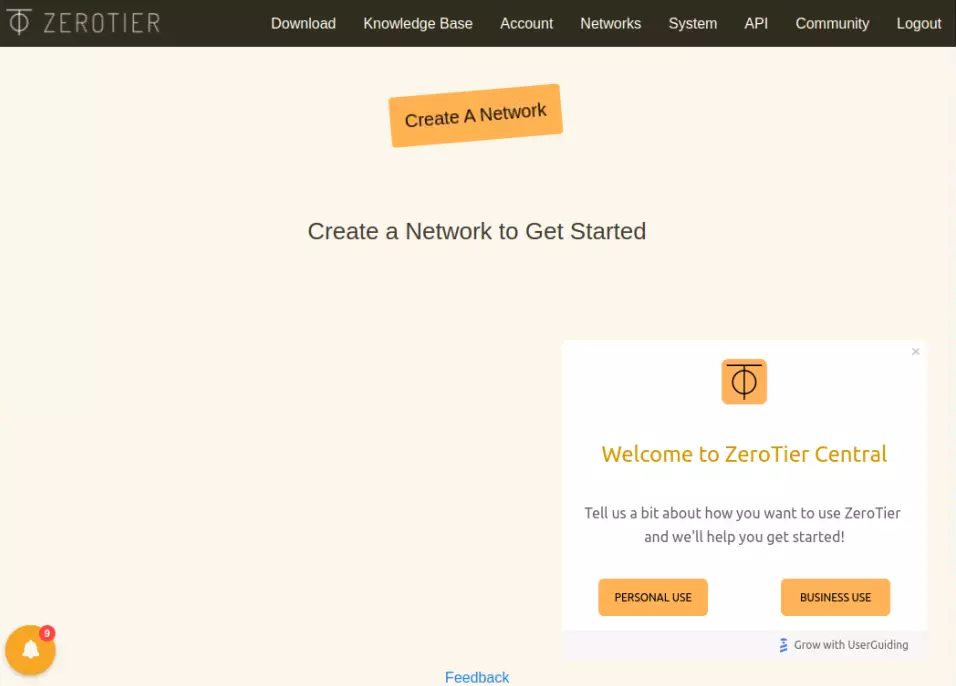 व्हर्च्युअल नेटवर्क तयार करण्यासाठी रास्पबेरी पाई वर ZeroTier कसे वापरावे 9229_4