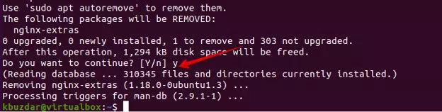 Nginx-кошумча Ubuntu орнотуу 922_5