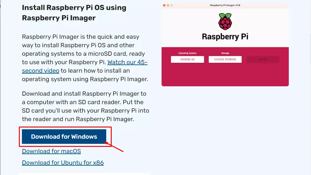 كيفية تثبيت Ubuntu 22.04 LTS على Raspberry Pi 4 9233_1