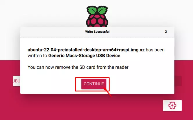 Nigute washyira Ubuntu 22.04 LTS kuri Raspberry Pi 4 9233_10