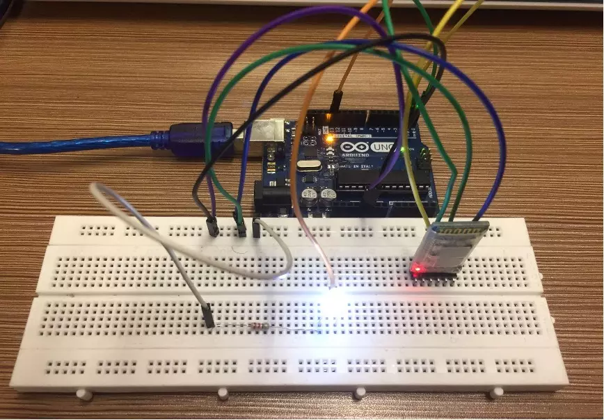 Arduino Uno ഉപയോഗിച്ച് ബ്ലൂടൂത്ത് മൊഡ്യൂൾ (HC-05) എങ്ങനെ ഇന്റർഫേസ് ചെയ്യാം 9240_16