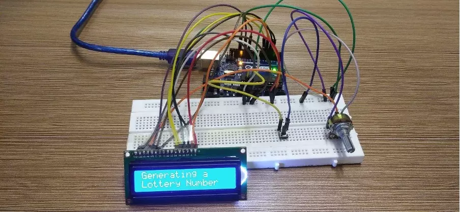 使用 Arduino Uno 制作彩票中奖者 9251_5