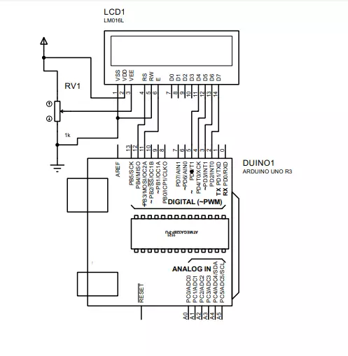 Dab tsi yog cov zaub thiab noDisplay ua haujlwm hauv Arduino 9257_3