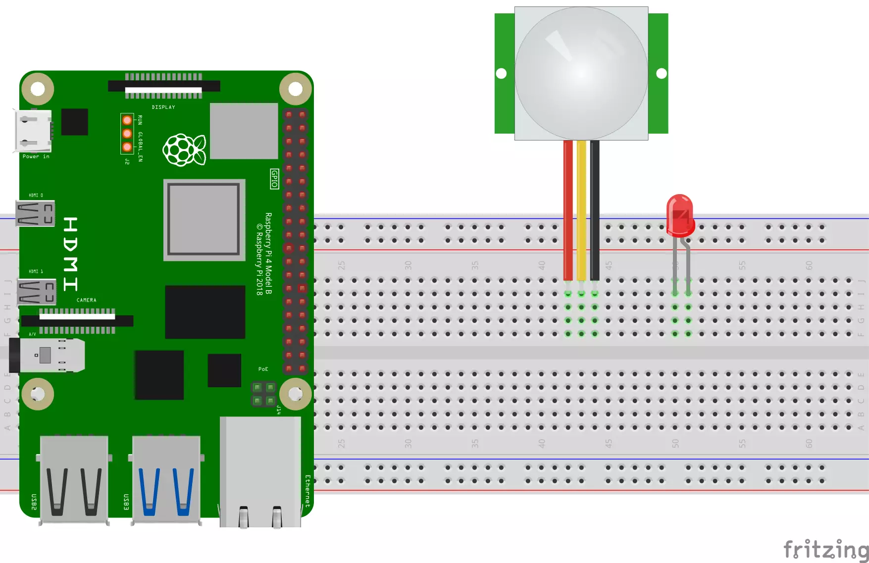 So erstellen Sie eine Einbruchmeldeanlage mit Raspberry Pi 4 9265_4