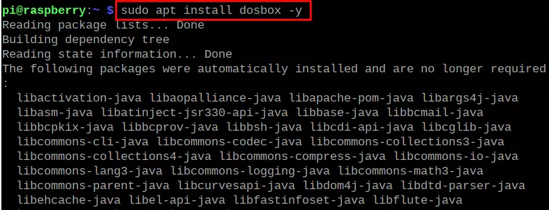 Cómo instalar el DOSBox en el sistema operativo Raspberry Pi 9272_2