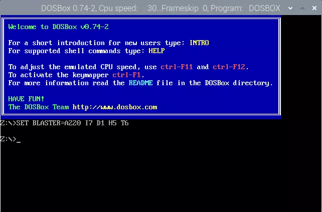Cómo instalar el DOSBox en el sistema operativo Raspberry Pi 9272_6