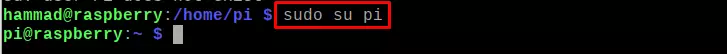 Raspberry Pi operatsion tizimida foydalanuvchilarni qanday qo'shish va almashtirish 9278_6