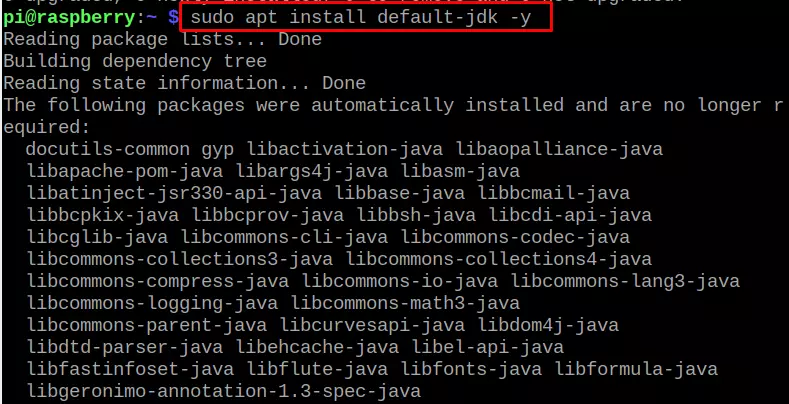 Sida loogu rakibo Qalabka Horumarinta Java ama JDK ee Raspberry Pi 9286_2