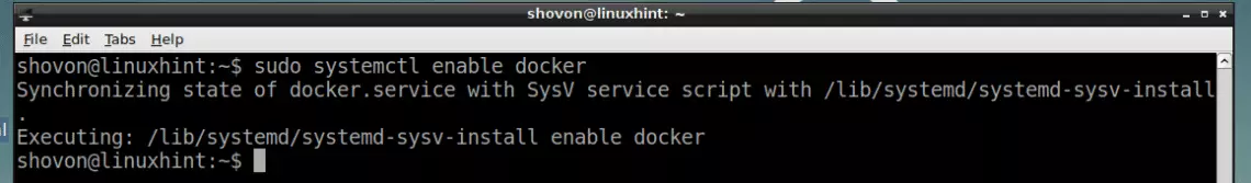 Namestite Docker na Debian 9 9288_13