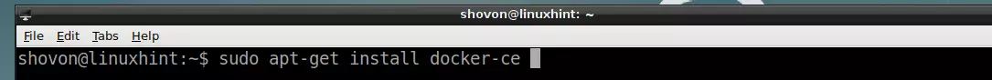 Namestite Docker na Debian 9 9288_9