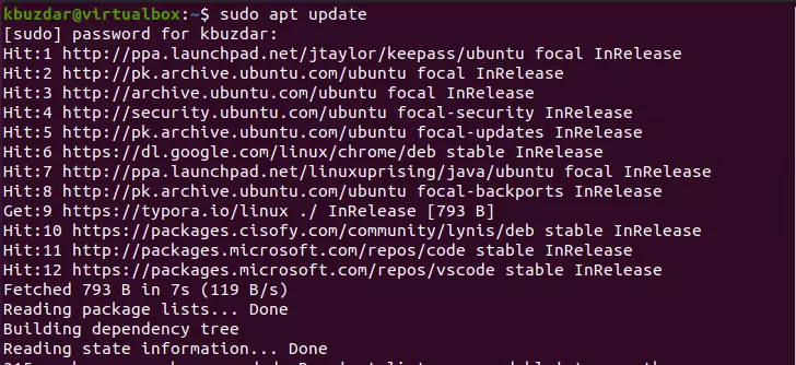 Տեղադրեք Whois Ubuntu-ն