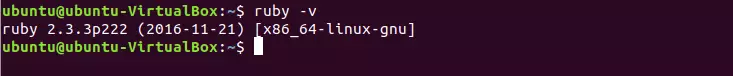 Ubuntu တွင် Ruby ထည့်သွင်းနည်း 9318_4
