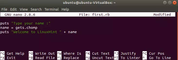 Sut i Gosod Ruby ar Ubuntu 9318_6
