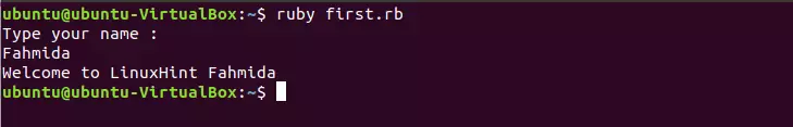 Sut i Gosod Ruby ar Ubuntu 9318_7
