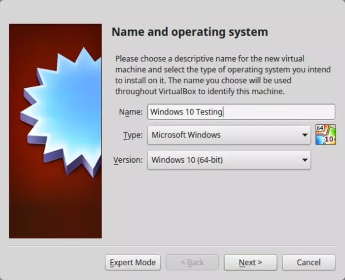Ўстаноўка Windows VM на Kali Linux 9324_3