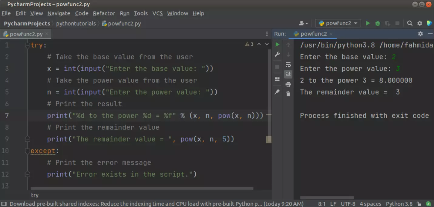 Funzione di alimentazione Python 9352_5