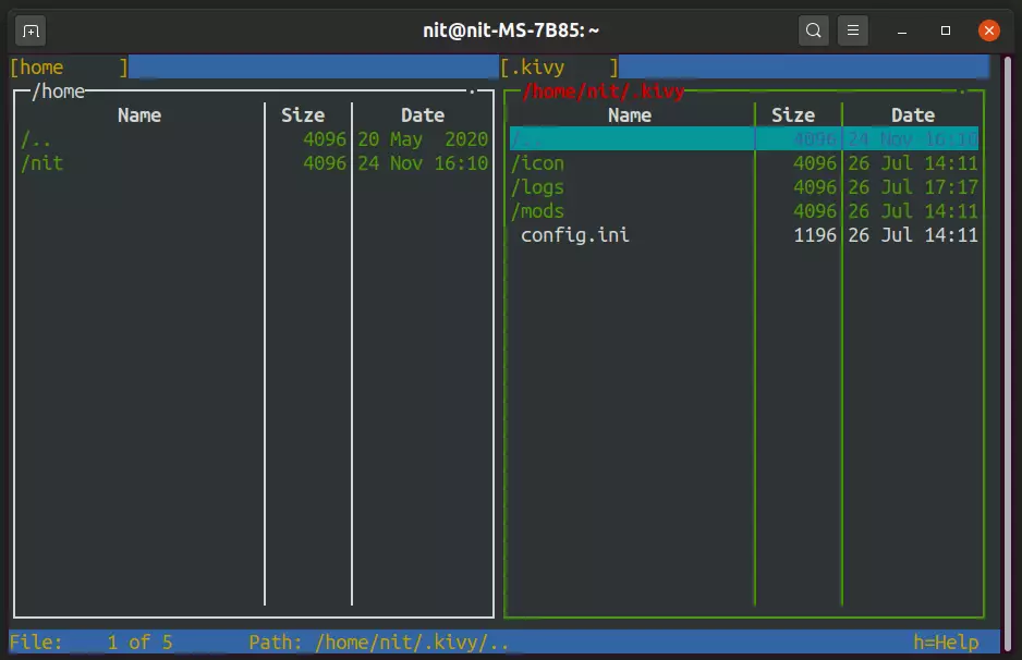 Bedste Dual Pane File Managers til Linux 9361_8