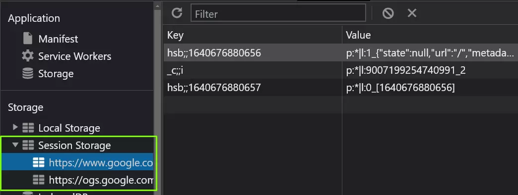 localStorage ва sessionStorage | Шарҳ дода шуд 9381_8