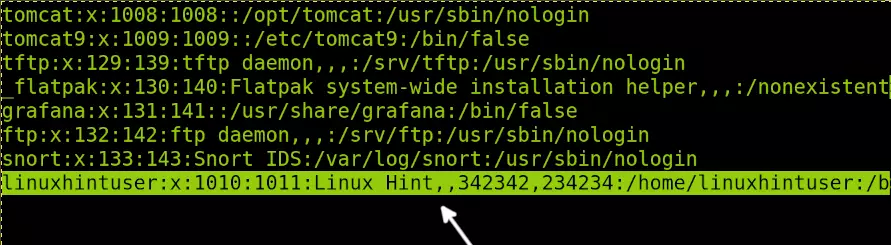 Comment afficher et comprendre le fichier /etc/passwd sous Linux 93_5