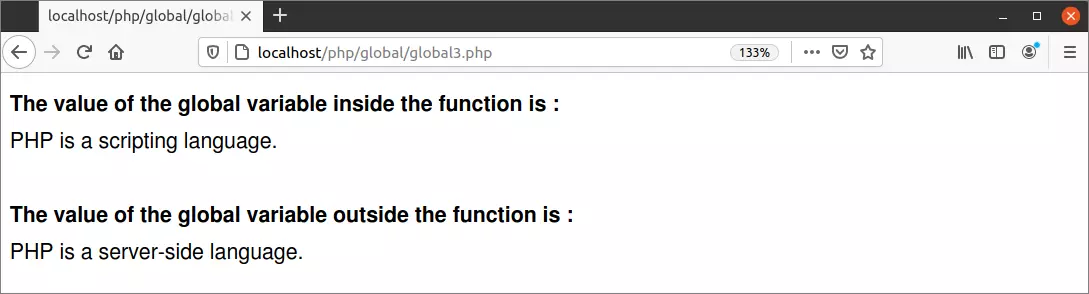 PHP Global Variable-ի օգտագործումը 9416_3