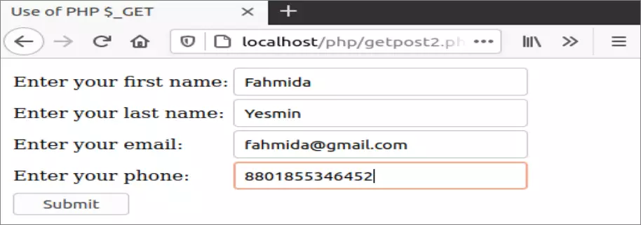 PHP मा $_ GET र $_ POST को प्रयोग 9422_3