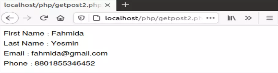 PHP मा $_ GET र $_ POST को प्रयोग 9422_4