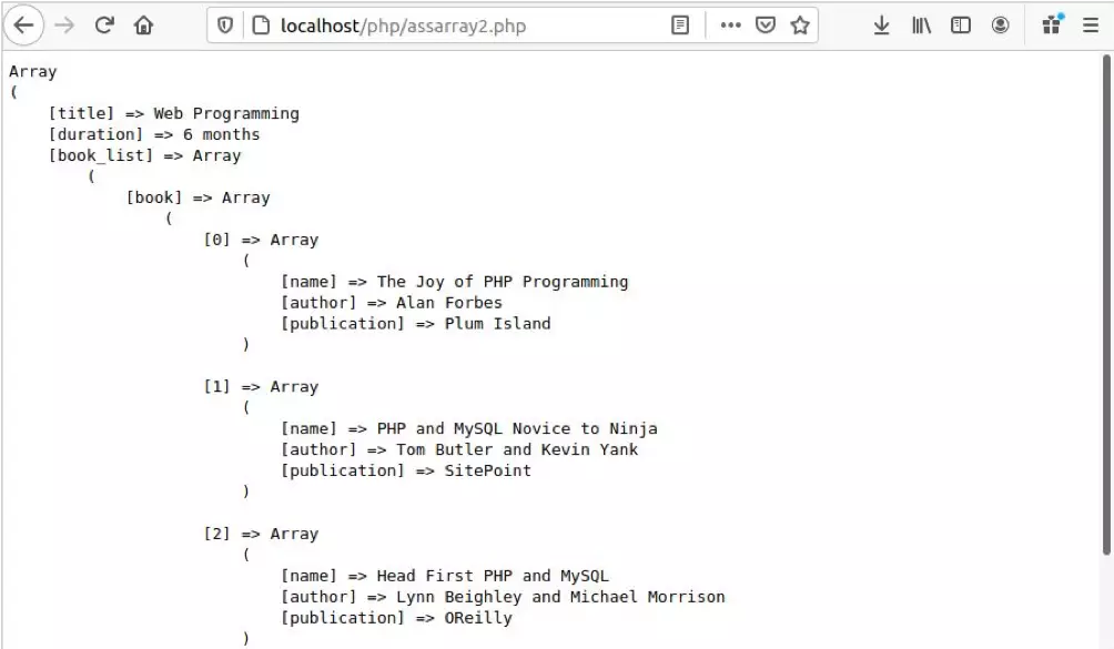 แปลง XML เป็น Associative Array ใน PHP 9433_2