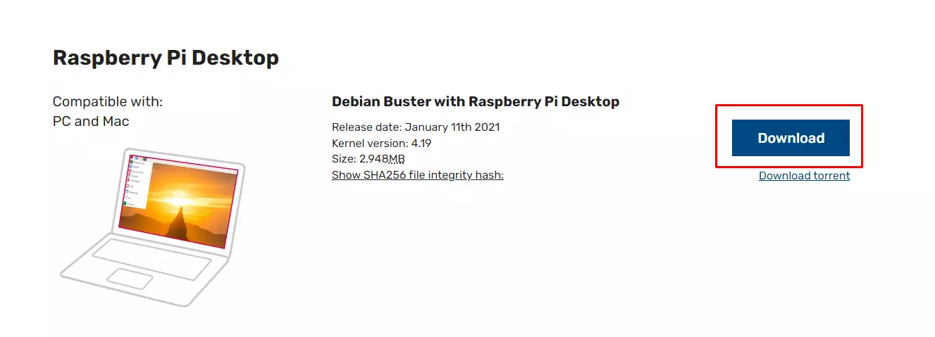 Meriv çawa Raspberry Pi Desktop li ser Virtualbox saz dike