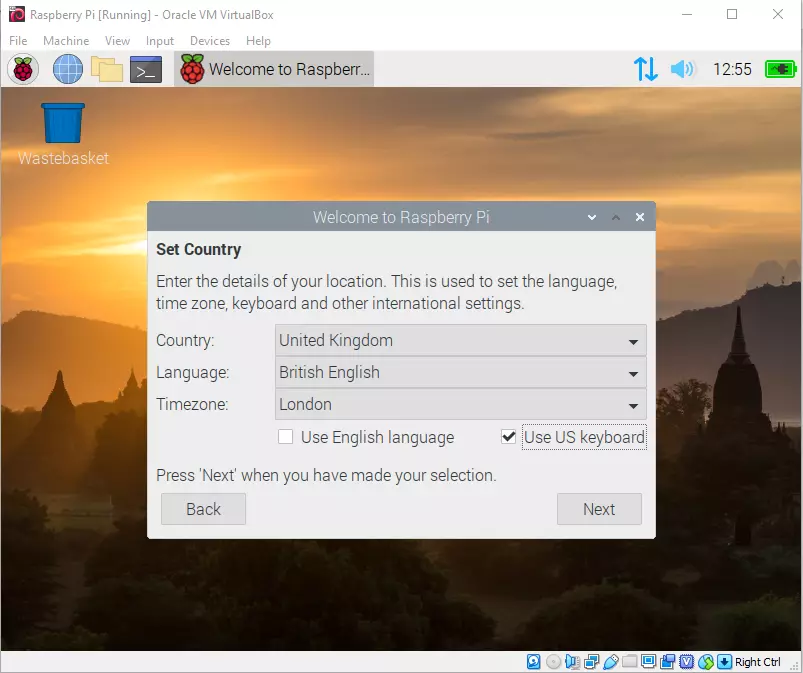 Virtualbox මත Raspberry Pi Desktop ස්ථාපනය කරන්නේ කෙසේද? 944_24