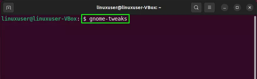 Fi Awọn irinṣẹ Tweak Gnome sori Ubuntu 22.04 9452_4