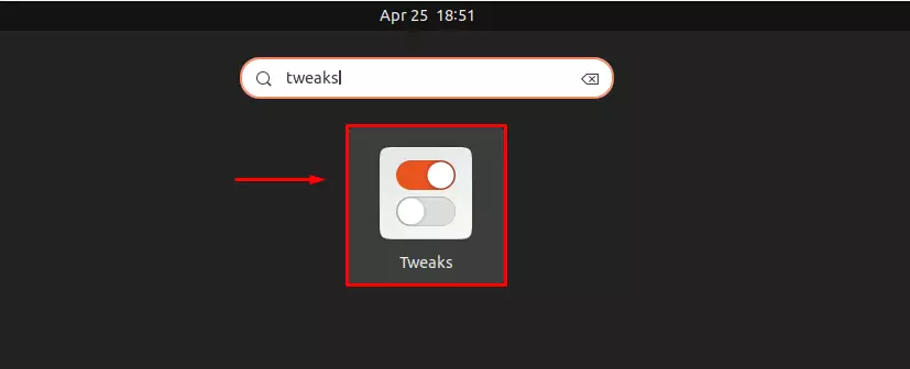 Telepítse a Gnome Tweak Tools alkalmazást az Ubuntu 22.04-re 9452_5