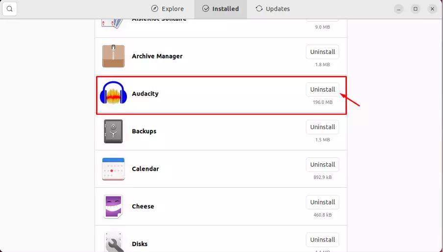 Kā instalēt Audacity Ubuntu 22.04 9455_13