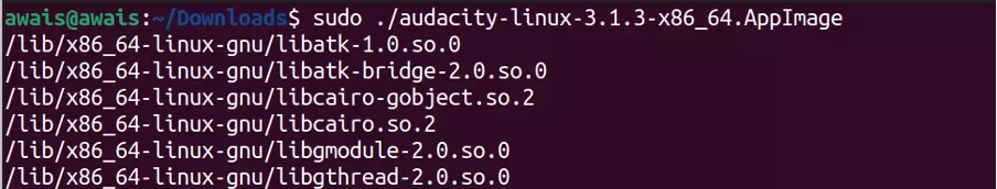Come installare Audacity in Ubuntu 22.04 9455_19