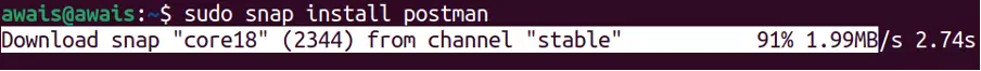 Hoe kinne jo Postman ynstelle op Ubuntu 22.04 9457_1