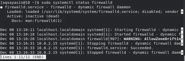 Uyicima njani iFirewall kwiOracle Linux 8? 9464_8