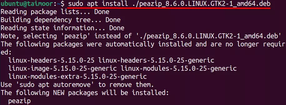 Cách cài đặt PeaZip trên Ubuntu 22.04 946_7