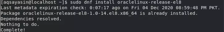 Enstale Unbreakable Linux Kernel sou Oracle Linux 8 9471_3