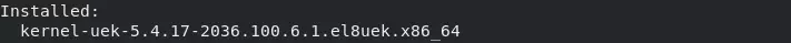 Installer Unbreakable Linux Kernel på Oracle Linux 8 9471_8