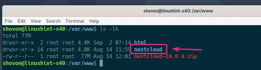 Instaliranje NextClouda na Debian 10 9473_19