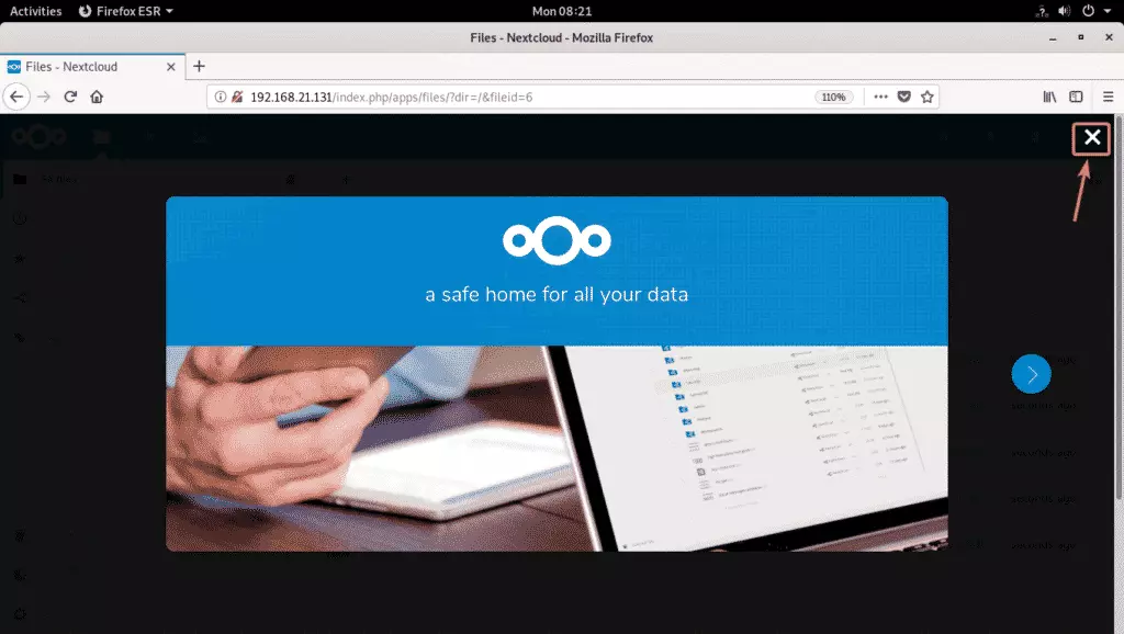 Installazzjoni ta' NextCloud fuq Debian 10 9473_31