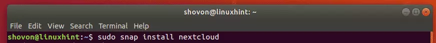 ఉబుంటులో NextCloudని ఇన్స్టాల్ చేయండి 9474_1