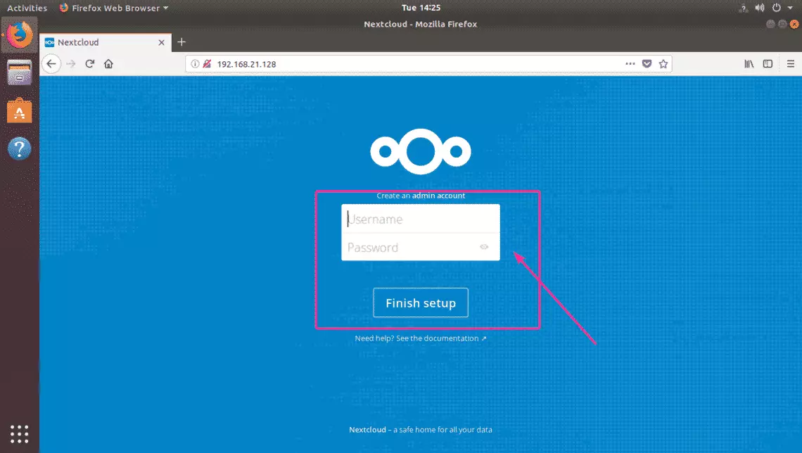 உபுண்டுவில் NextCloud ஐ நிறுவவும் 9474_5