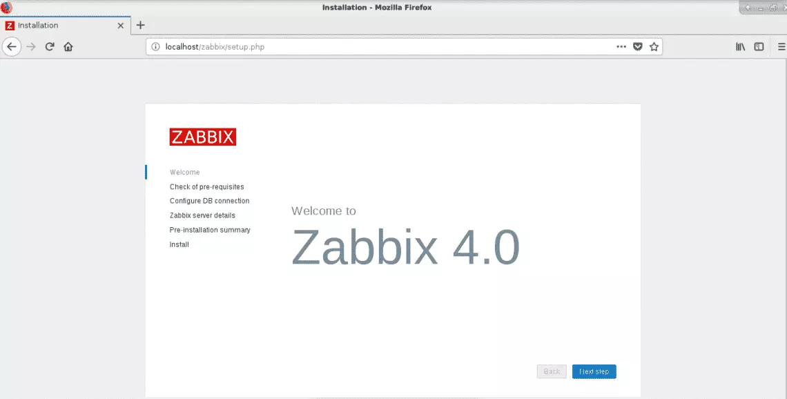 Konfigurera Zabbix Server på Debian 9.0 9490_16