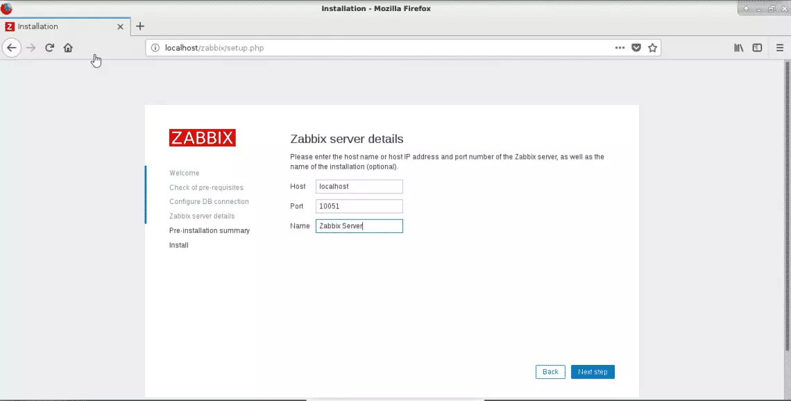 Configuració del servidor Zabbix a Debian 9.0 9490_20