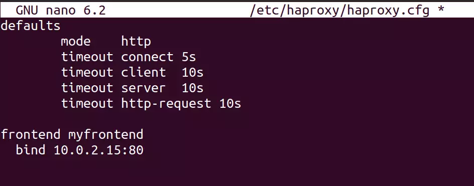 ઉબુન્ટુ 22.04 LTS પર HAproxy ને કેવી રીતે ઇન્સ્ટોલ અને ગોઠવવું 950_10