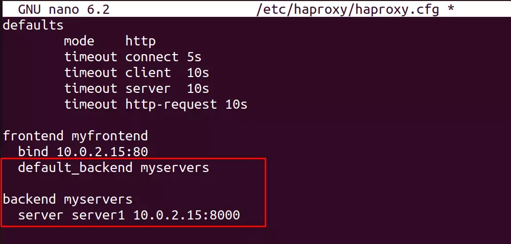 Wéi installéiere a konfiguréieren HAproxy op Ubuntu 22.04 LTS 950_14