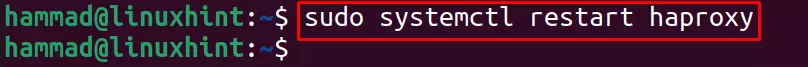 কিভাবে উবুন্টু 22.04 LTS-এ HAproxy ইনস্টল এবং কনফিগার করবেন 950_15