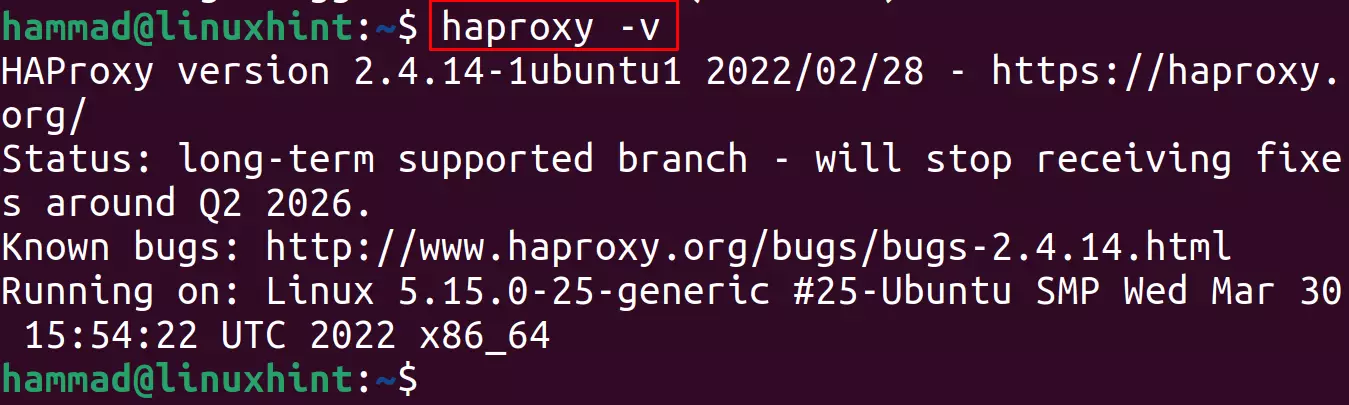 Bii o ṣe le fi sori ẹrọ ati tunto HAproxy lori Ubuntu 22.04 LTS 950_3