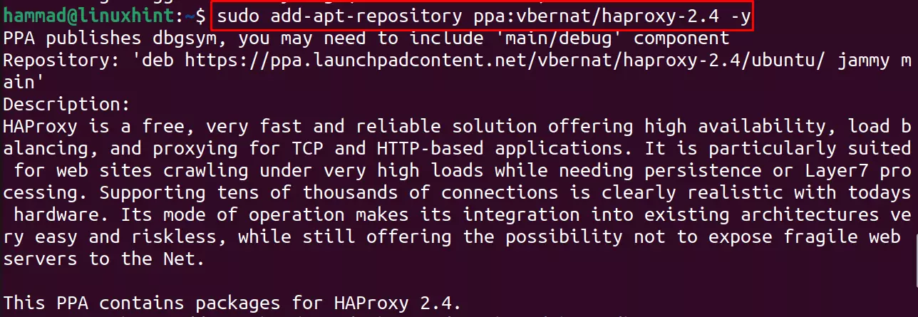 ઉબુન્ટુ 22.04 LTS પર HAproxy ને કેવી રીતે ઇન્સ્ટોલ અને ગોઠવવું 950_5