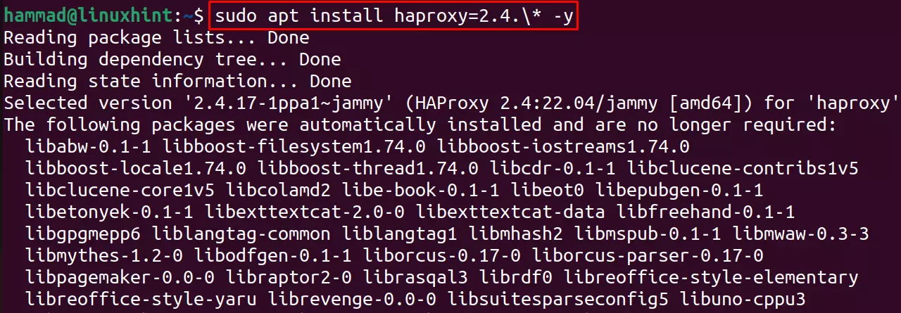 Cómo instalar y configurar HAproxy en Ubuntu 22.04 LTS 950_7